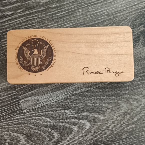 Office | Ronald Reagan Wooden Presidential Pen | Poshmark